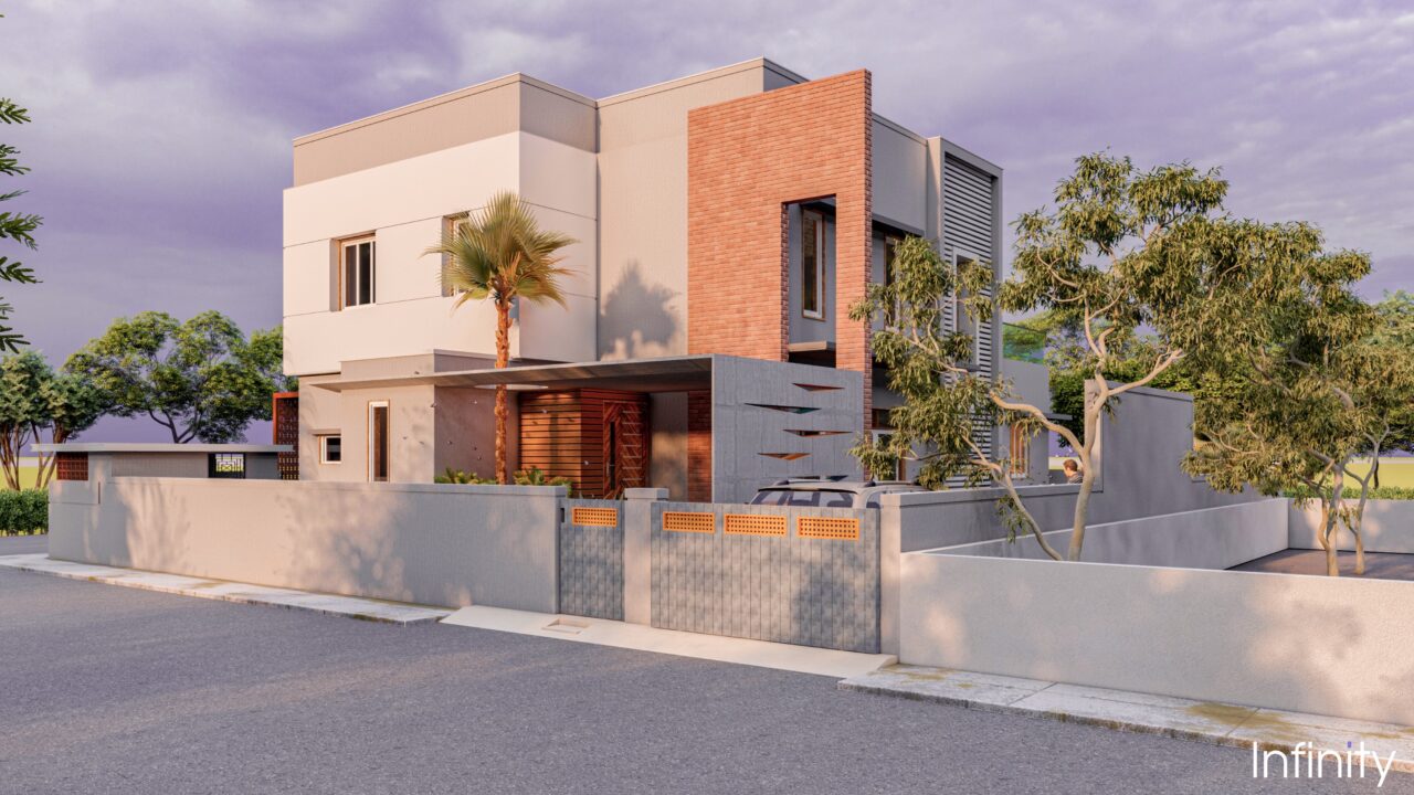 Urban Varandah House | INFINITY DESIGN STUDIO